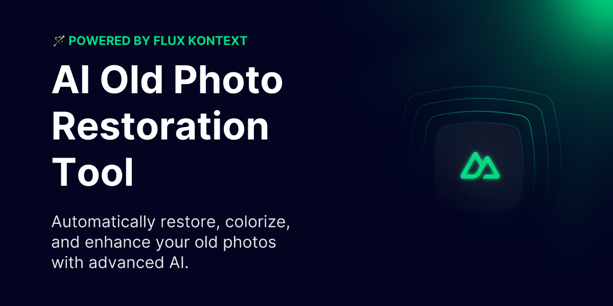AI Old Photo Restoration | Restore & Colorize Old Photos Online Free ...