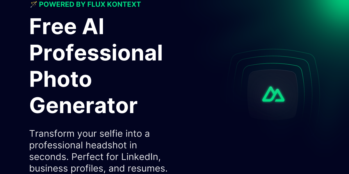 Free AI Professional Photo Generator | Create Professional Headshots ...